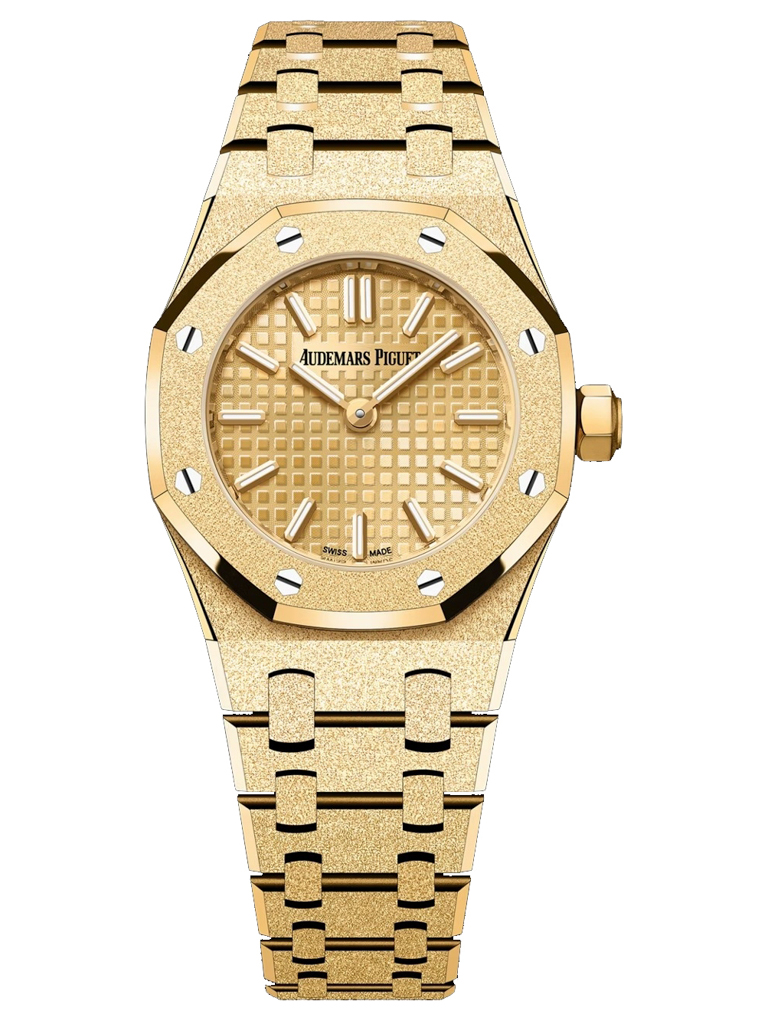 Đồng hồ Audemars Piguet Royal Oak 67630BA.GG.1312BA.01-B Mini Frosted Gold