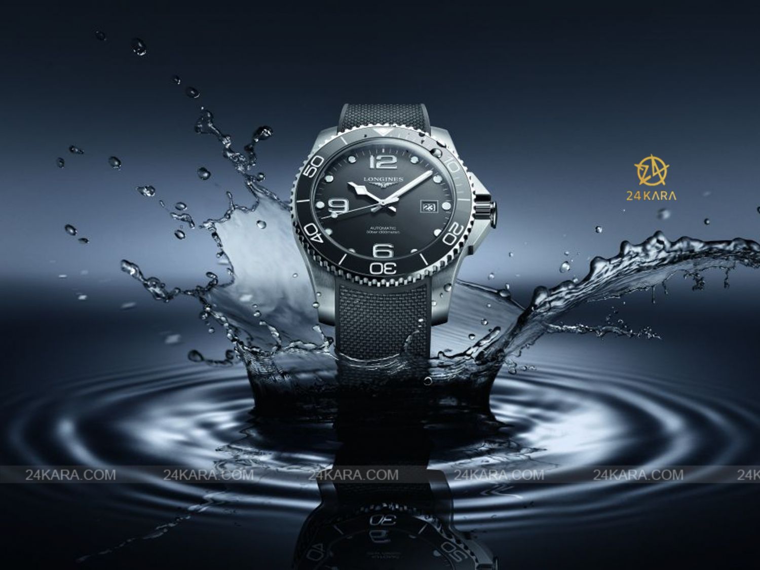 Review chi tiết đồng hồ Longines HydroConquest L3.781.4.76.9 41mm ...